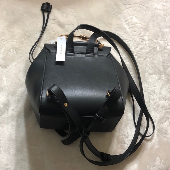Topshop | Bags | Topshop Bella Faux Leather Backpack | Poshmark